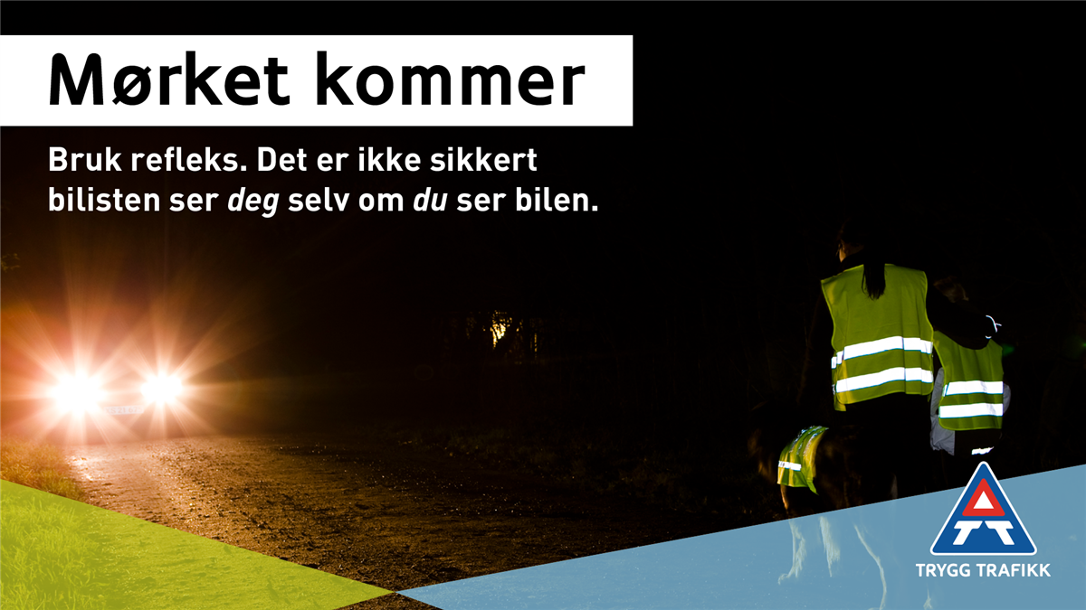 Bli med å markera den nasjonale refleksdagen! - Vindafjord kommune